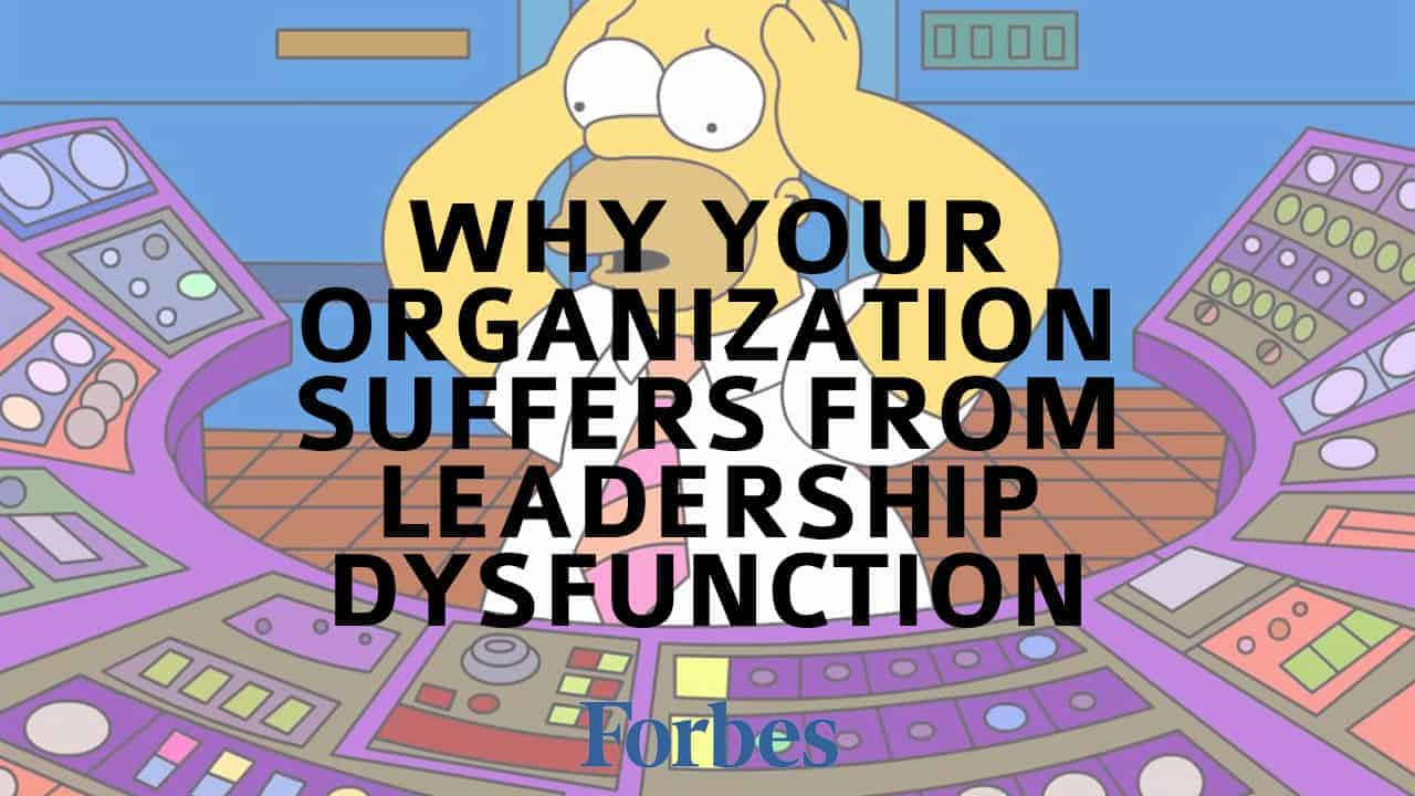 Why Your Organization Suffers From Leadership Dysfunction - N2Growth